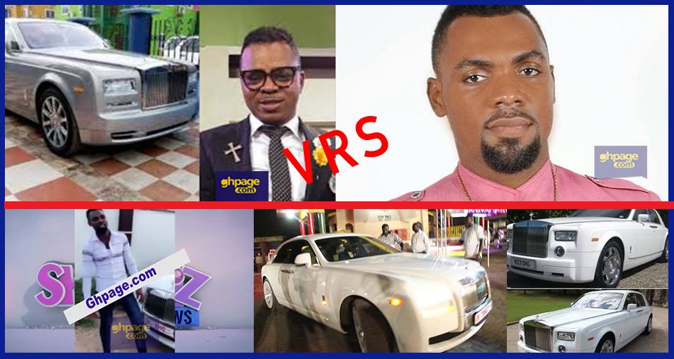 Rev Obofuor shows off Rolls Royce ghost to challenge Obinim